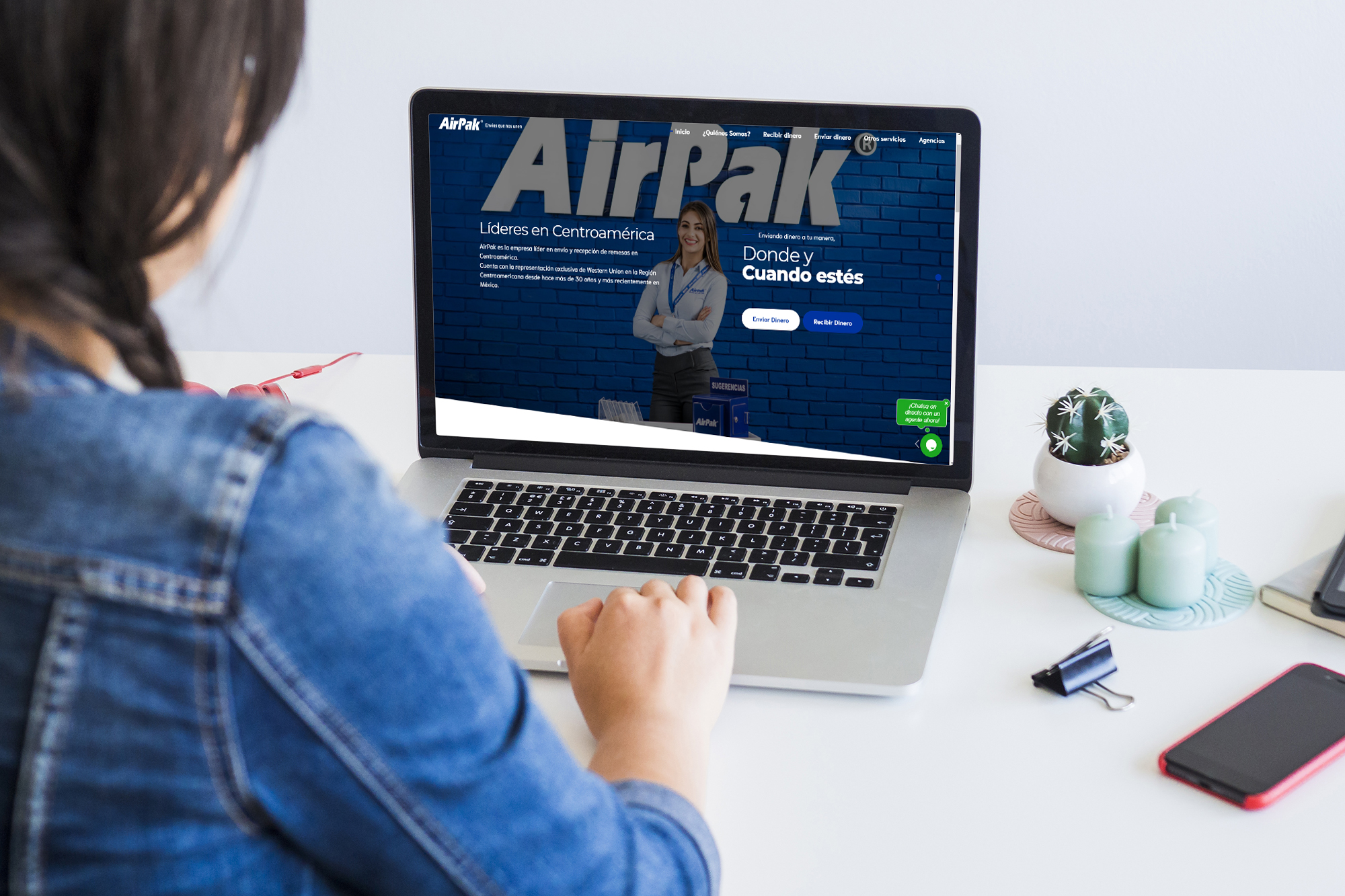 ¡Ahorre su tiempo! Inicie sus transacciones en Línea - AirPak Guatemala